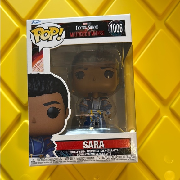 Funko | Toys | Funko Pop Sara Figure With Blue And Black Details | Poshmark